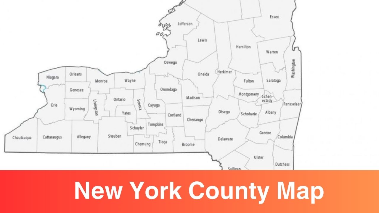 New York County Map | Printable NYC City Map